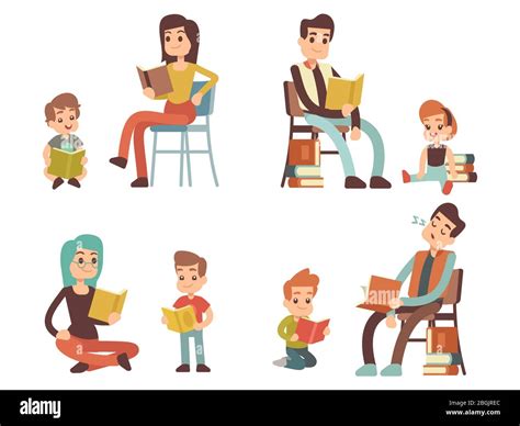 Des Livres De Lecture Pour Adultes Et Enfants De Personnages De Dessins