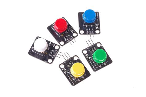 Módulo De Botón Grande De Color Para Arduino Elect Grandado