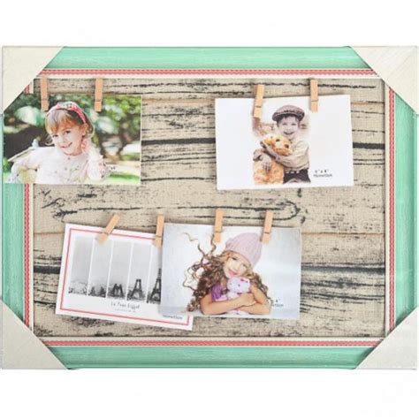 Фоторамка коллаж на 4 фото с прищепками 34 44см купить оптом в Украине