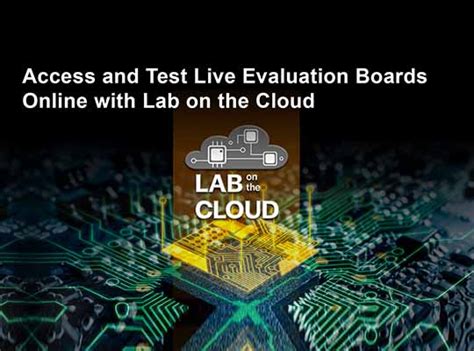 Renesass Access And Test Live Evaluation Boards Online With Lab On The