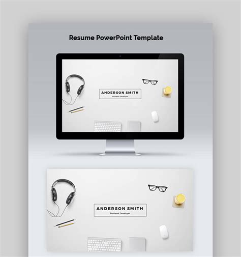 Best Creative PowerPoint PPT CV Resume Templates