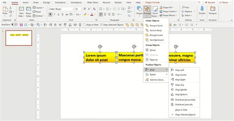 How To Automatically Align Items In Powerpoint