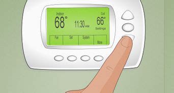 4 Ways To Set A Thermostat WikiHow