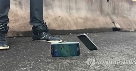 갤럭시s6 엣지 낙하실험 결과 공개