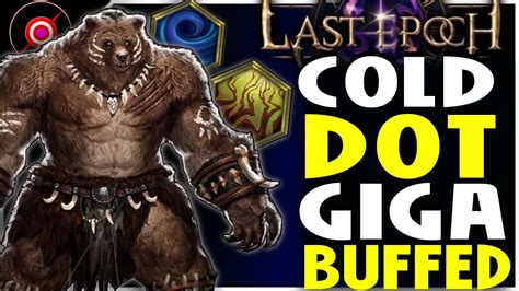 Cold DoT Werebear Druid Season 0 9 Starter Build Last Epoch