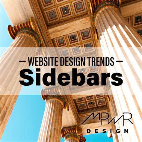 Website Design Trends Sidebars MPWR Design