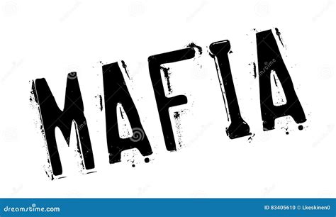 Mafia rubber stamp stock illustration. Illustration of mafia - 83405610