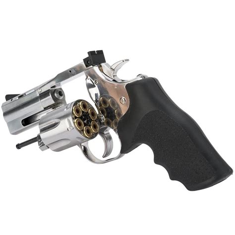 Dan Wesson 715 Silver Metal Pellet Revolver Gorilla Surplus