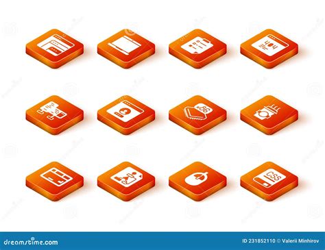Set Keyboard Flowchart Computer Monitor Screen Create Account Mouse