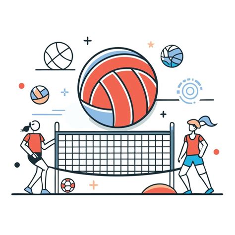 Page 2 Volleyball Vector Art Icons And Graphics For Free Download