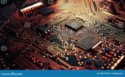 Circuit Data Texture Stock Illustration Illustration Of Data 328715819