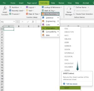 SHEET Excel Function Steps Examples How To Use