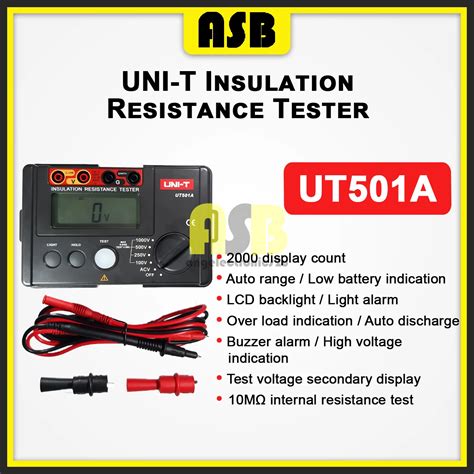 Earth Rcd Insulation Tester Ang Electronics Sdn Bhd