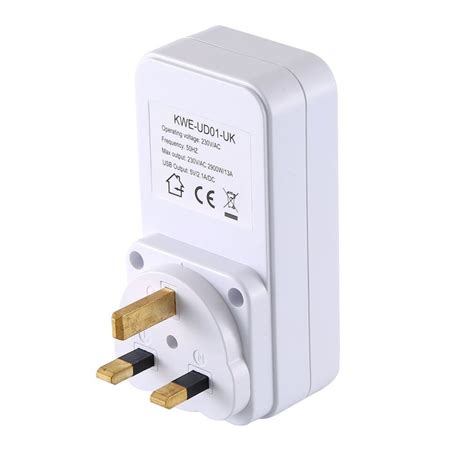 Dual Usb Timing Socket Switch Electronic Device Co Grandado