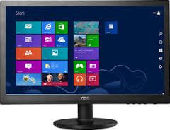 Monitorku AOC MONITOR LED E1670SW 16 Power USB