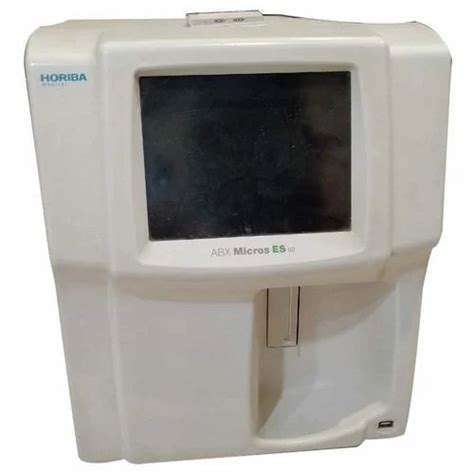 Horiba Abx Micros Es 60 Hematology Analyzer At ₹ 295000 Piece Horiba Hematology Analyzers In