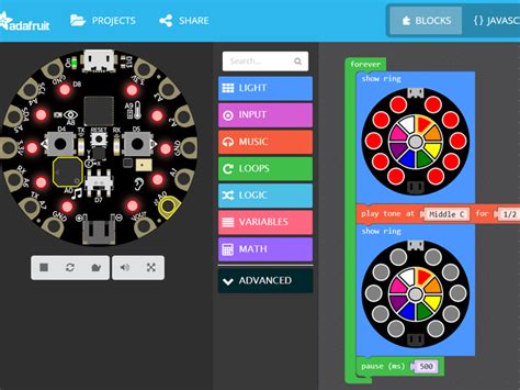Saving And Sharing Makecode For Circuit Playground Express Adafruit