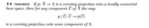 Solved 14 Theorem If Px~→x Is A Covering Projection Onto A