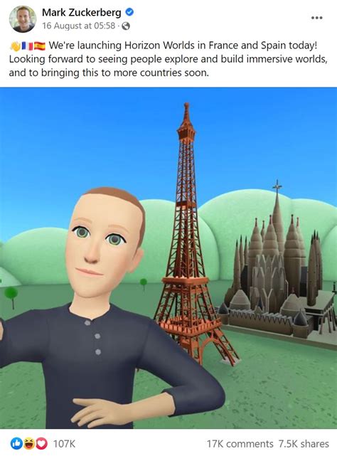 Mark Zuckerberg S Latest Metaverse Post Was Mercilessly And Hilariously Ripped For Its Graphics