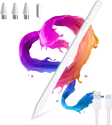 Amazon タッチペン 【全機種対応 急速充電】 2025業界新登場 スタイラスペン 超高精度 極細 Stylus Pencil 互換
