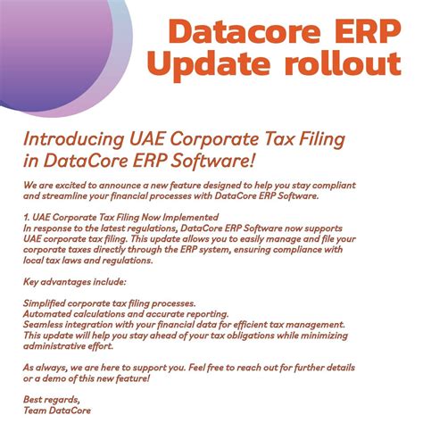 Datacore Erp Software Co Llc On Linkedin Introducing Uae Corporate