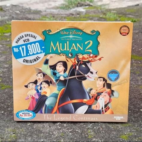Jual Mulan Ii Animation 2004 2 Disc Original Walt Disney Vision