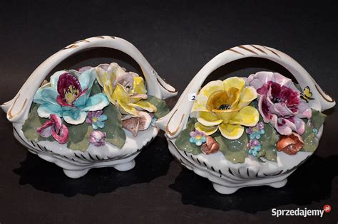 Porcelana Roceram aranżacja kosz kwiatów do kolekcji Środa