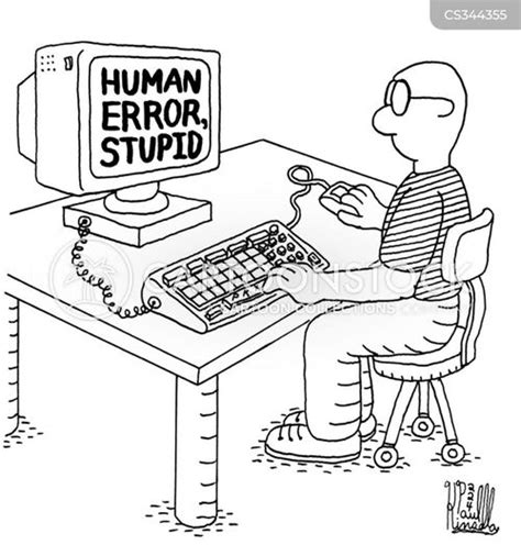 Human Errors Cartoons And Comics Funny Pictures From Cartoonstock