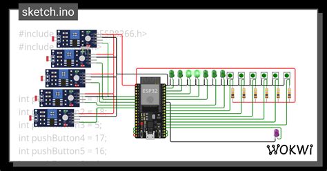 ESP32 LDR Copy Wokwi ESP32 STM32 Arduino Simulator