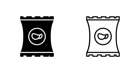 Chips Vector Icon 42617469 Vector Art At Vecteezy