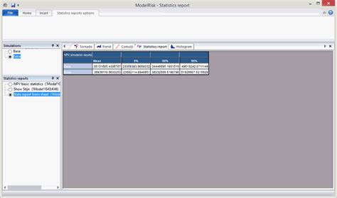 Running Multiple Simulations Vose Software