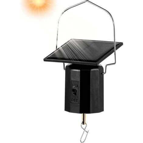 Moteur Rotatif à énergie Solaire Pour Lextérieur