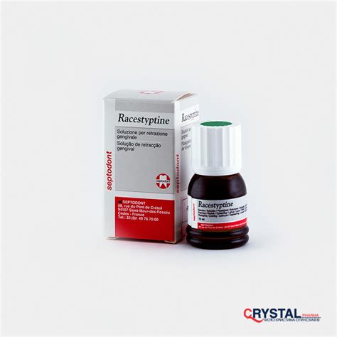 Racestyptine solution, гемостатический раствор для ретракции десны ...