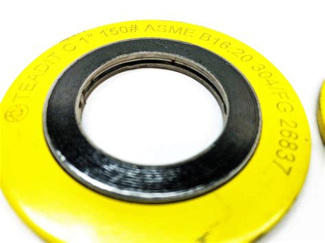 Teadit Assorted 1 Inch B1620 304fg Gasket 150 Asme Lot Of 4 Nos —