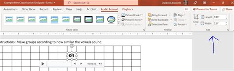 Creating A Free Classification Task