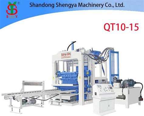 QT10 15 Automatic Block Machine For Sale China Manufacturer