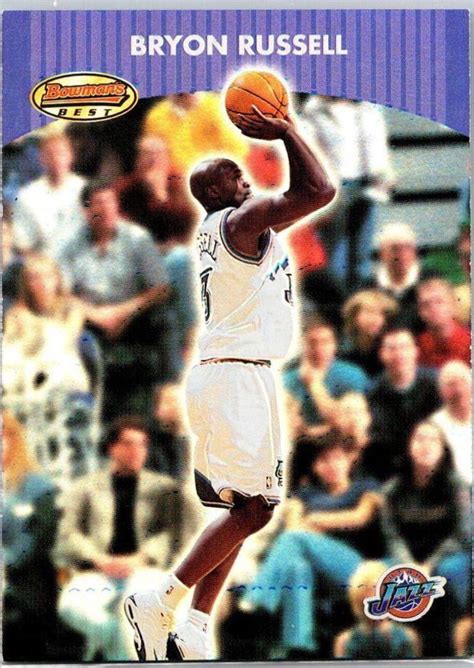 Bryon Russell 98 Prices 2000 Bowmans Best Basketball Cards