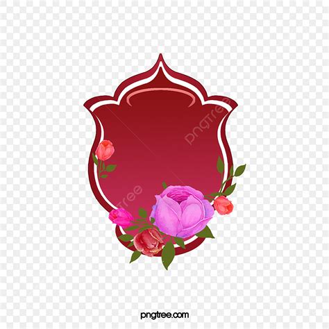 سكرابز زوايا ورد Png شفاف