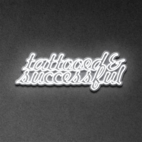 Ts Script X Neon Icons Tattooed And Successful Llc