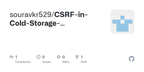 github souravkr529 csrf in cold storage management system