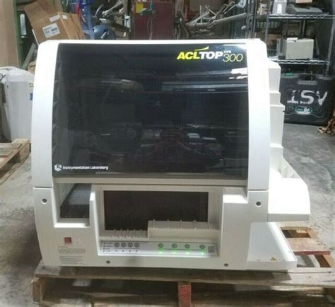 Used Instrumentation Laboratory Acl Top 300 Coagulation Analyzer For