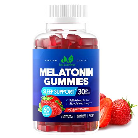 Melatonin 30mg Gummies For Adults 60 Servings