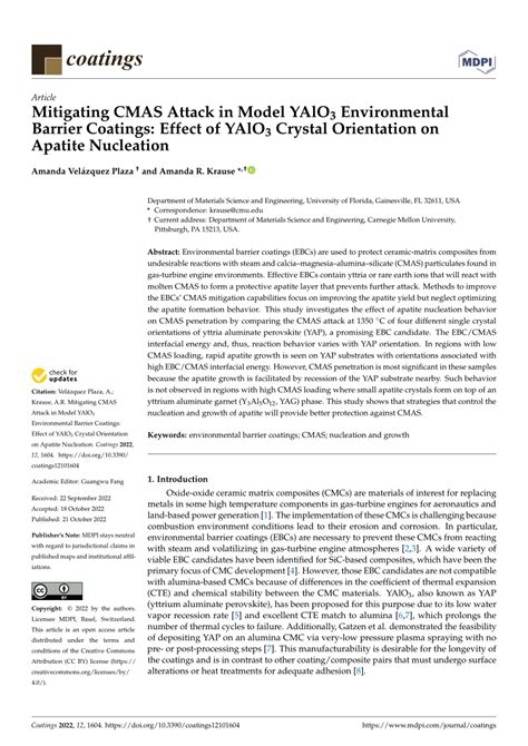 Pdf Mitigating Cmas Attack In Model Yalo3 Environmental Barrier