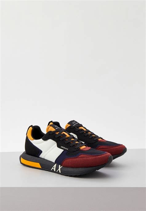 Кроссовки Armani Exchange, цвет: мультиколор, RTLABP405301 — купить в ...