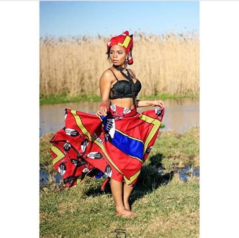 Clipkulture Xhosa Couple In Umbhaco Styled Traditional Wedding Attire