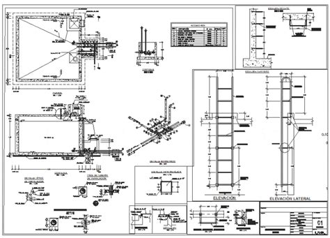 Reservoir Supported Dwg Block For Autocad Designs Cad