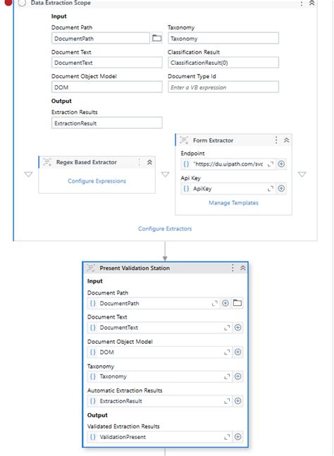 Uipath Document Understanding Present Validation Station Panel Screen Does Not Load Studio