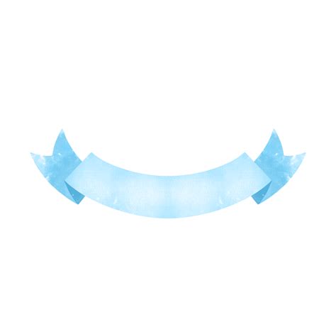 Summer Blue Watercolor Banner Title Block Border Watercolor Banner