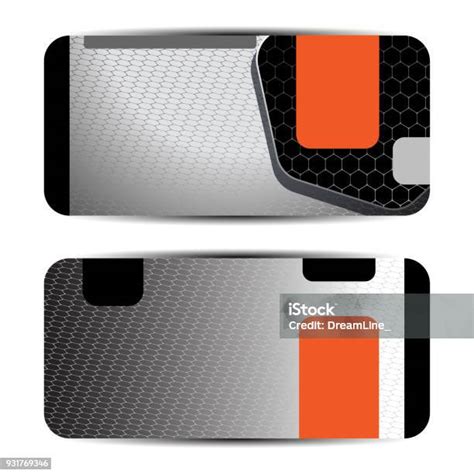 그림자와 육각 금속 메쉬와 회색 배경에 빨간 줄무늬 검은 육각형 모양으로 할인 바우처의 빈 개성 개념에 대한 스톡 벡터 아트 및 기타 이미지 Istock