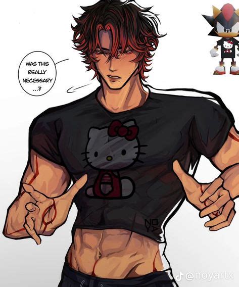 Human Shadow The Hedgehog Fanart